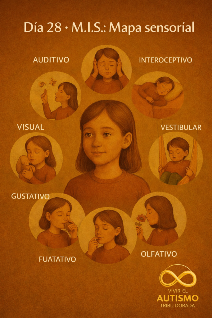 Día 28 · M.I.S.: Explicar el perfil sensorial — cómo hacer un mapa ...